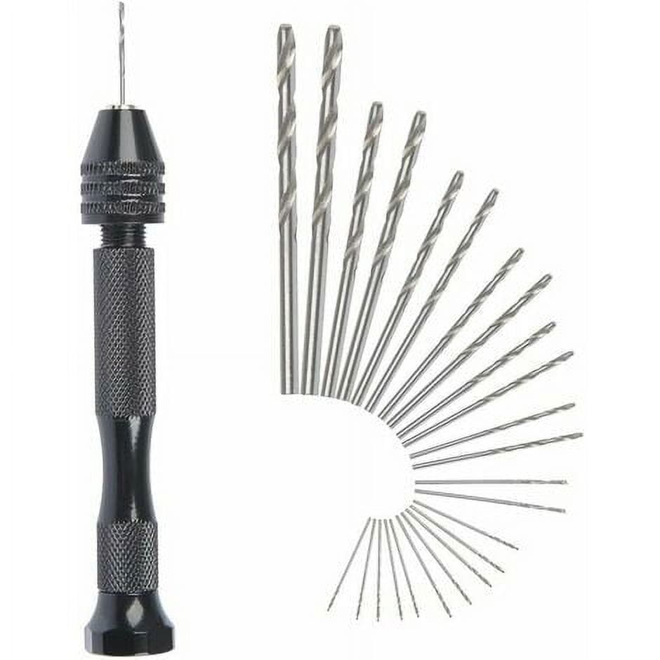 Mini Hand Drill with Adjustable Twist Bits for Precision Work on ...