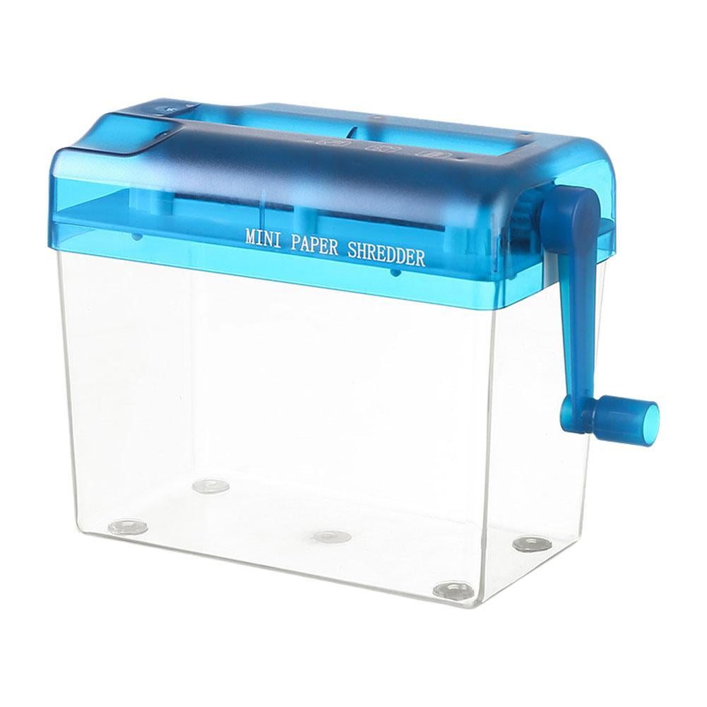 Paper Shredder Mini Portable Home Paper Cutting Machine Manual Shredder ...