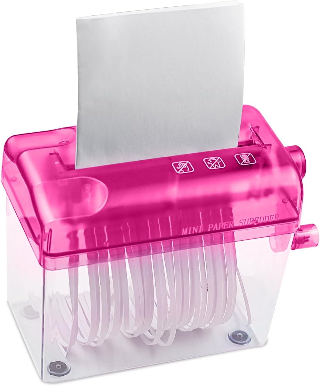 Mini Hand Shredder Portable Paper Shredder Manual Shredder Documents ...