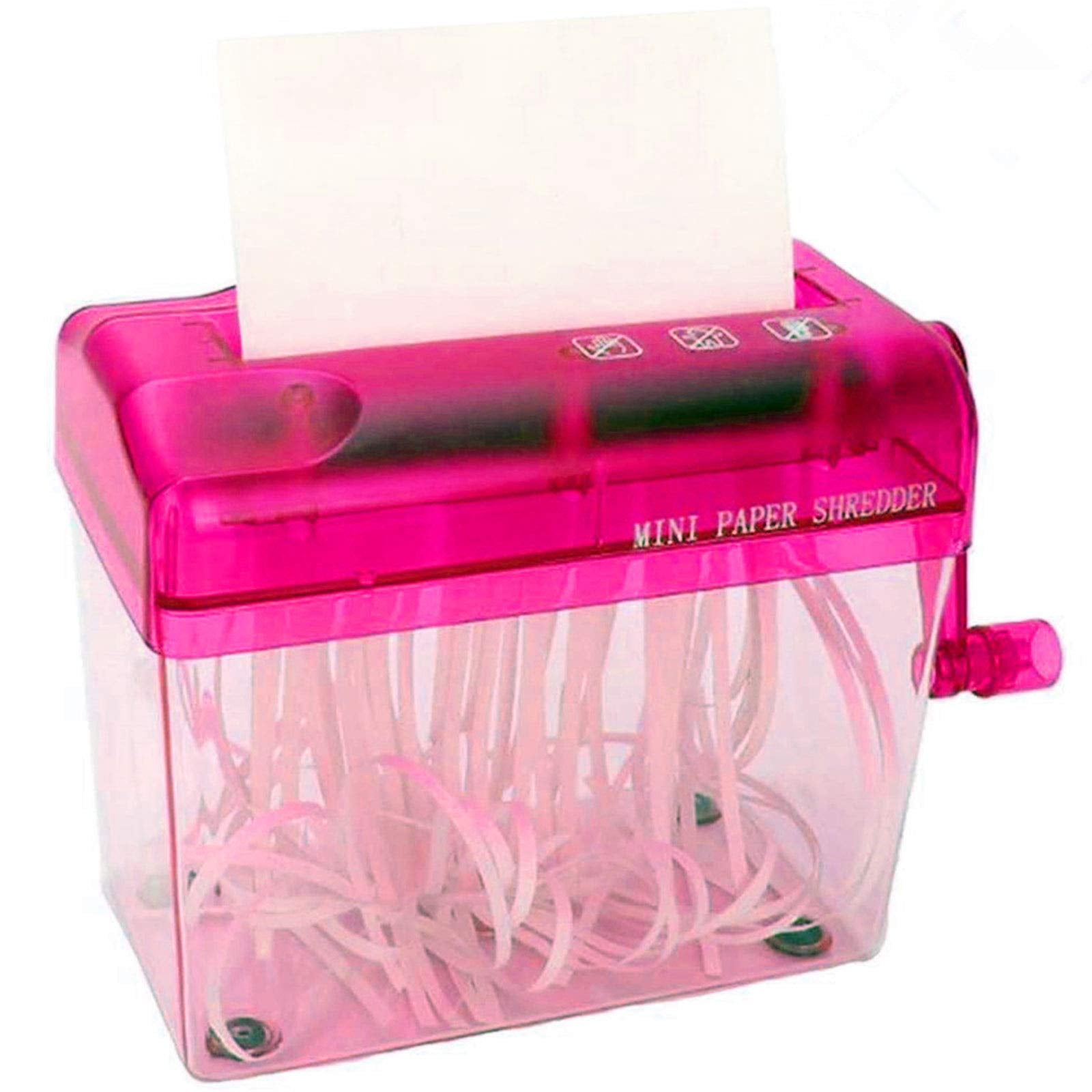 Mini Hand Shredder Portable Paper Shredder Manual Shredder Documents ...