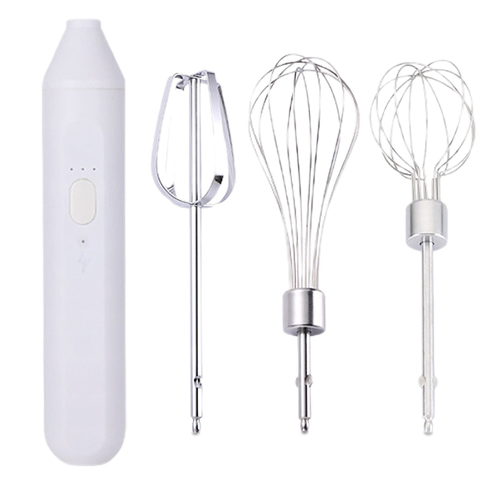 MCHPYYA Mini Hand USB Rechargeable Stainless Steel Egg Whisk - Easy to ...