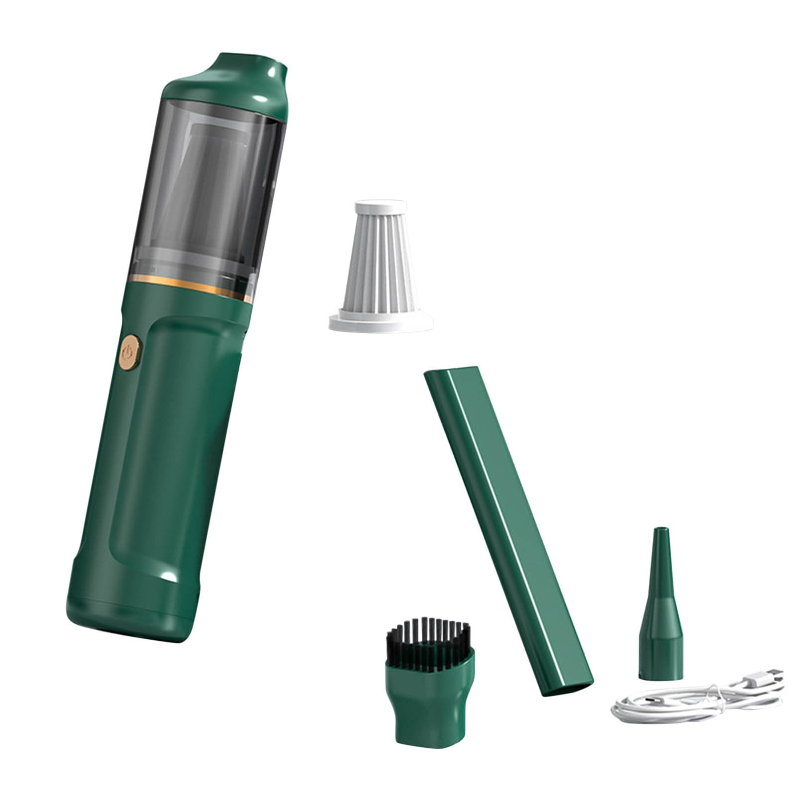 Mini Handheld Car Vacuum, Powerful Wireless Charger, 400w Motor ...