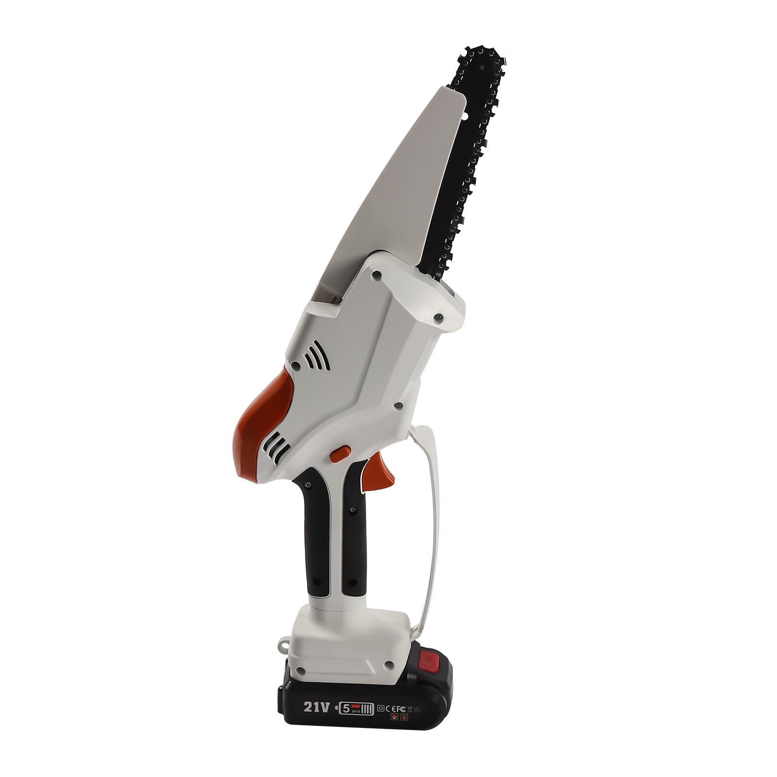 Mini Handheld Chainsaw Cordless Electric Chain Saws with 2 Batteries ...