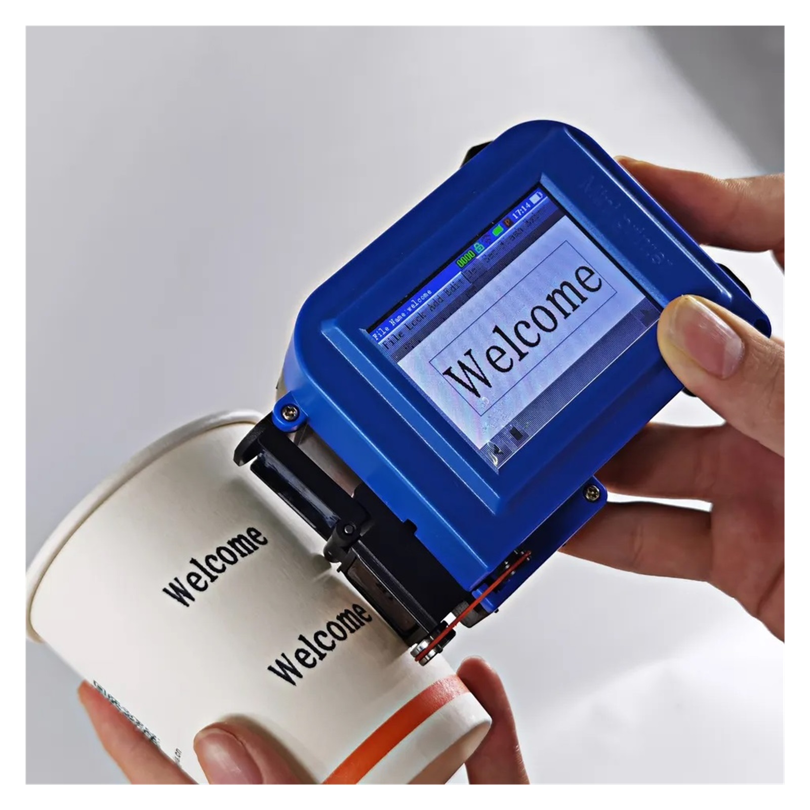 Mini Handheld Color Inkjet Printer Customized QR Code Intelligent ...