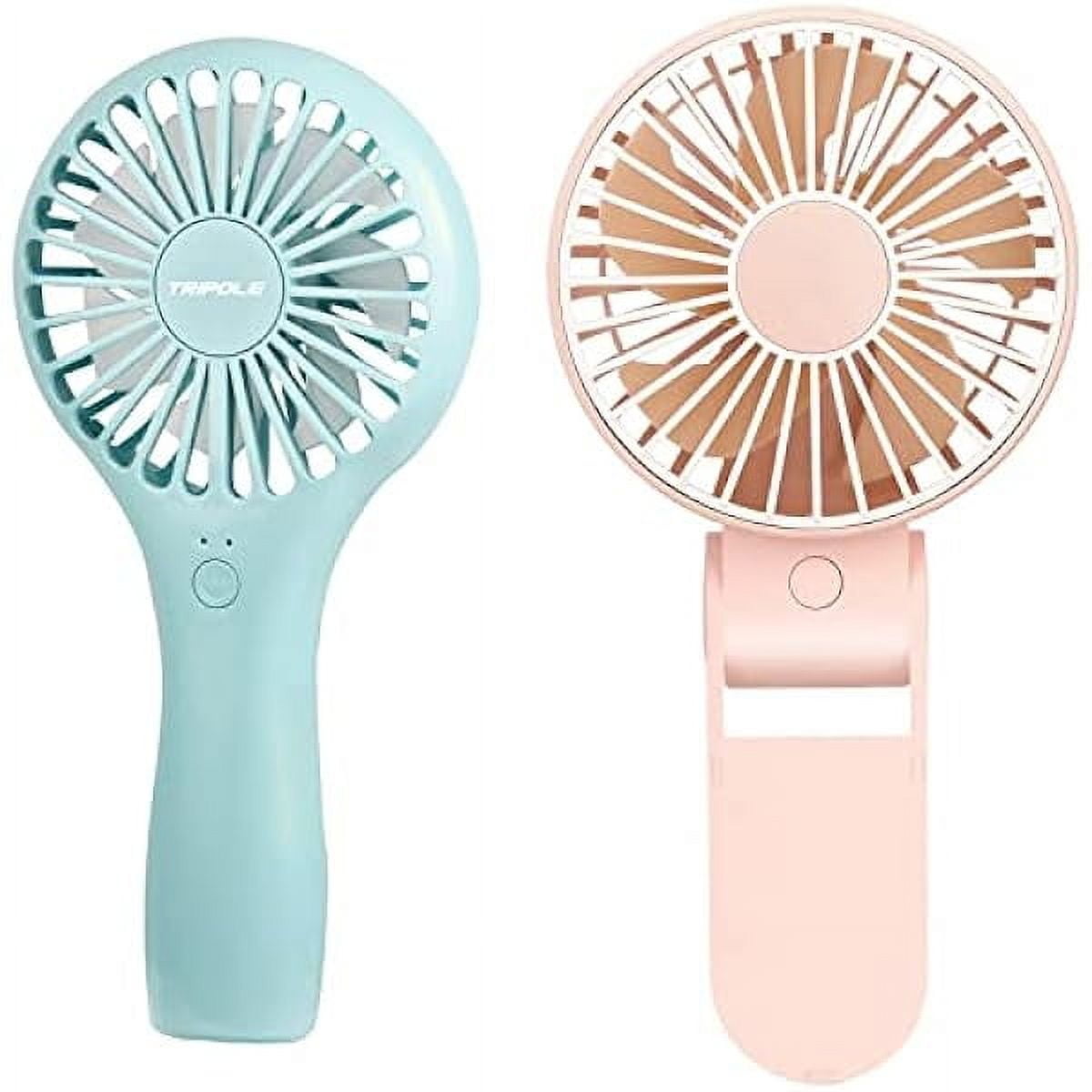 Mini Handheld Fan Bundle Small Portable Fan, Battery Operated ...