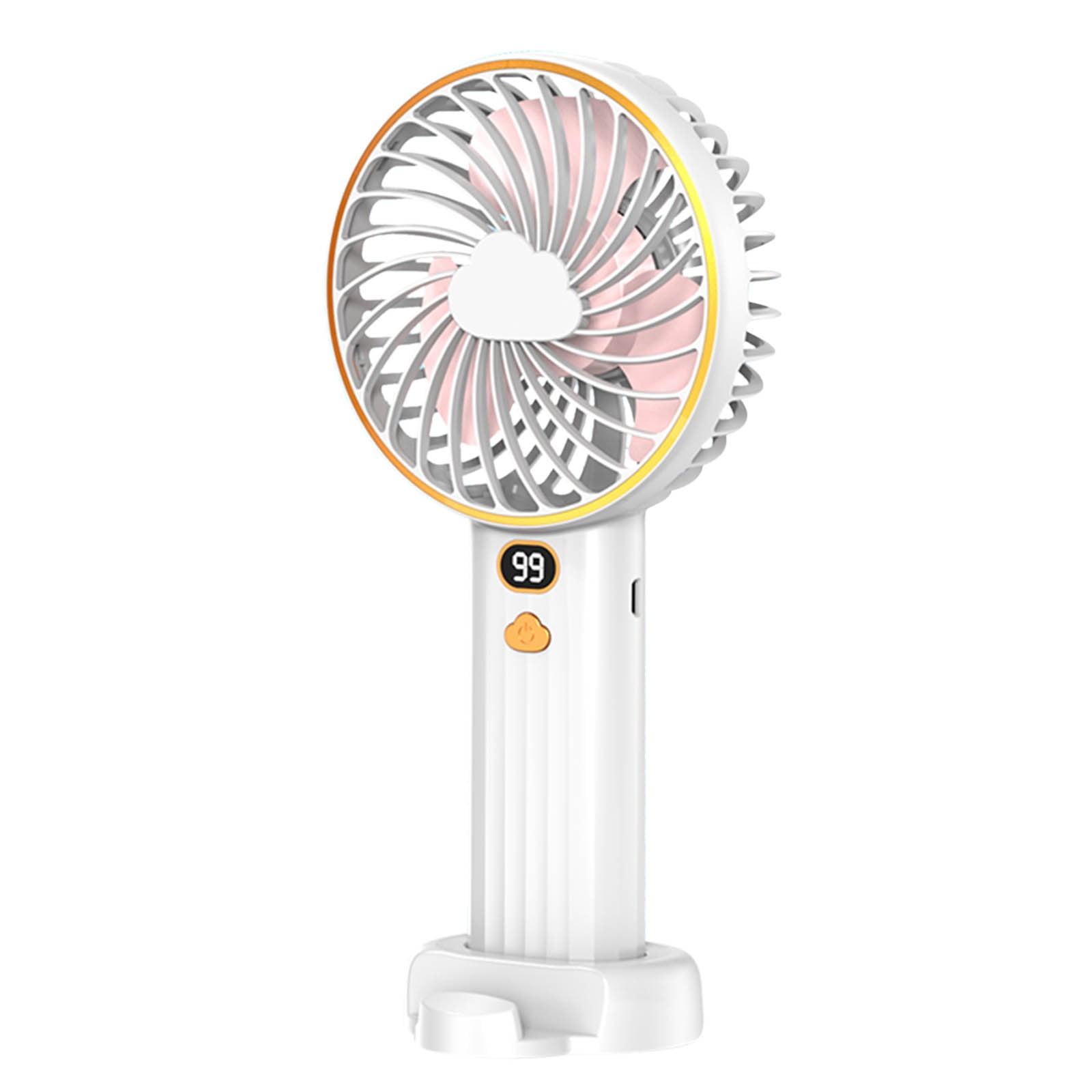 Mini Handheld Fan,Portable Foldable USB Fans With Smart Led Digital ...