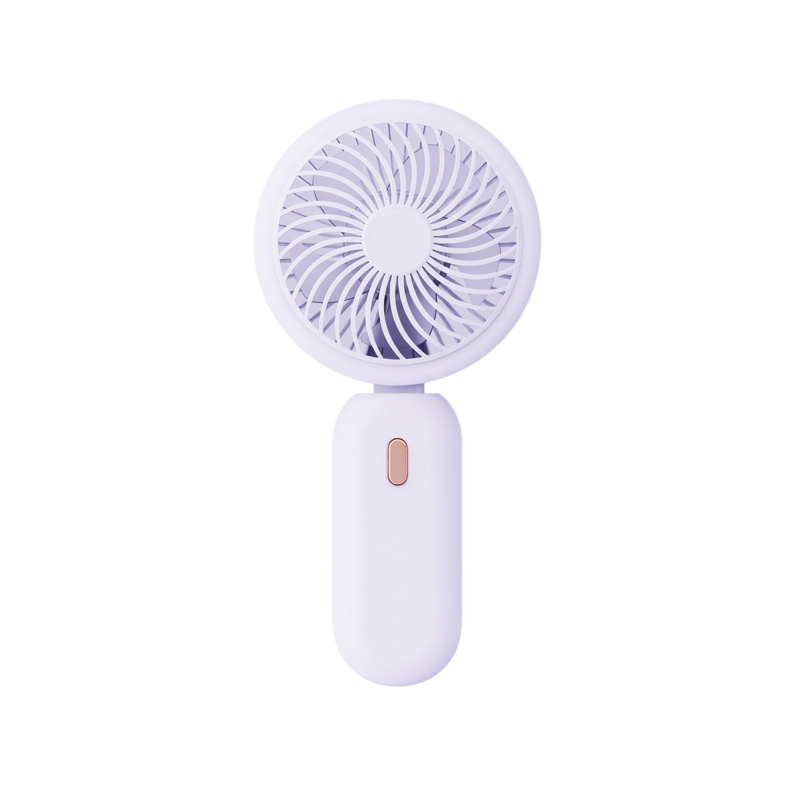 Mini Handheld Fan Rechargeable Personal Fan 3 Speed Adjustable Portable ...