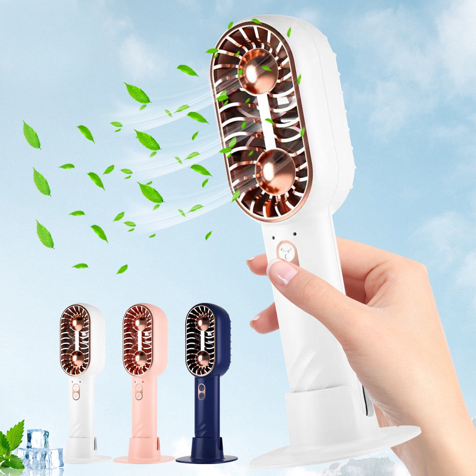 Mini Handheld Fan, USB Rechargeable, Silent Operation, Lightweight ...