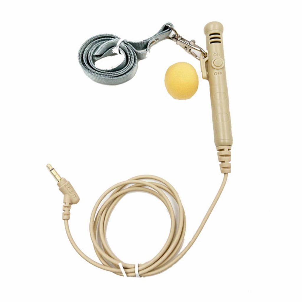 Mini Handheld Microphone With Silver Or Black Lanyard Option For Public ...