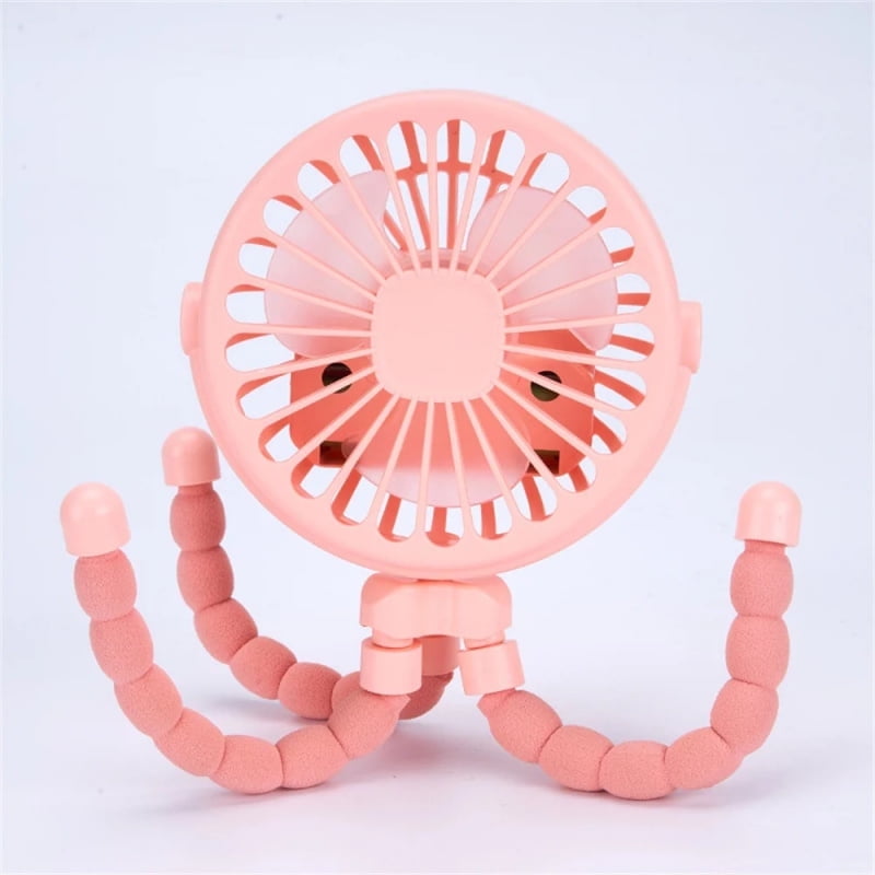 Mini Handheld Octopus Folding Fan Multi Functional Five In One Portable ...