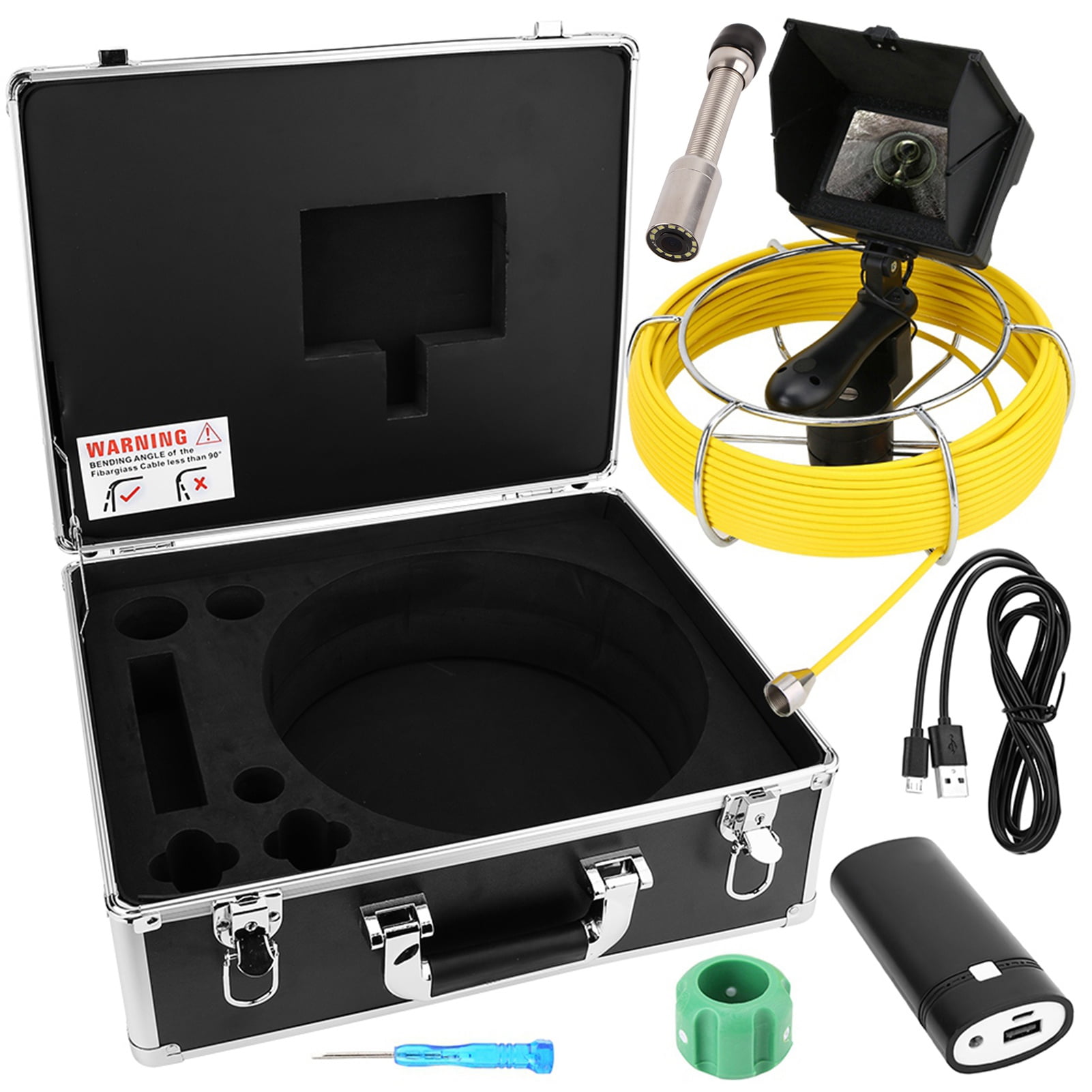 Mini Handheld Pipe Pipeline Inspection Camera Drain Sewer Industrial ...