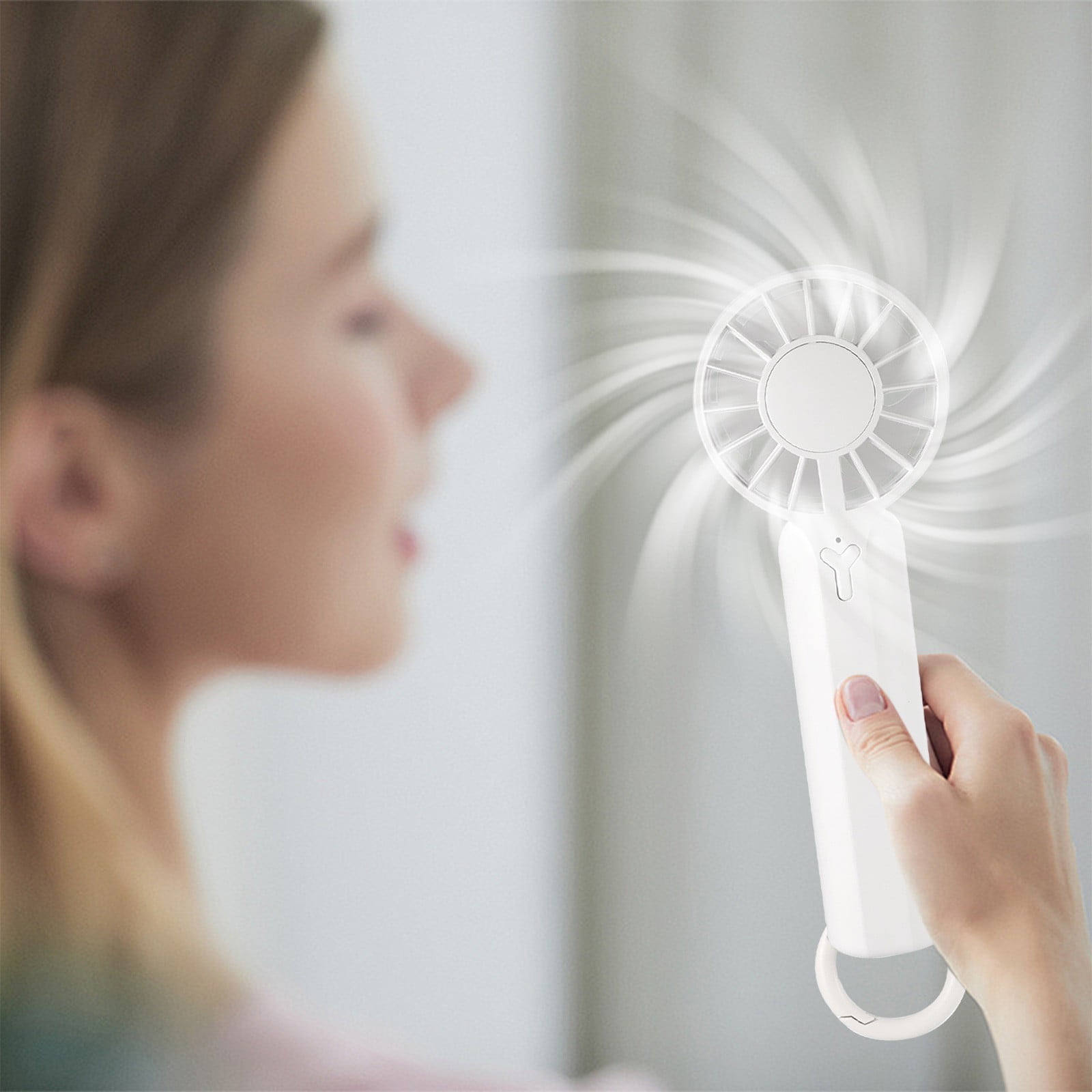 Mini Handheld Portable Fan, Small and Powerful, Cute Design 3 Speed ...