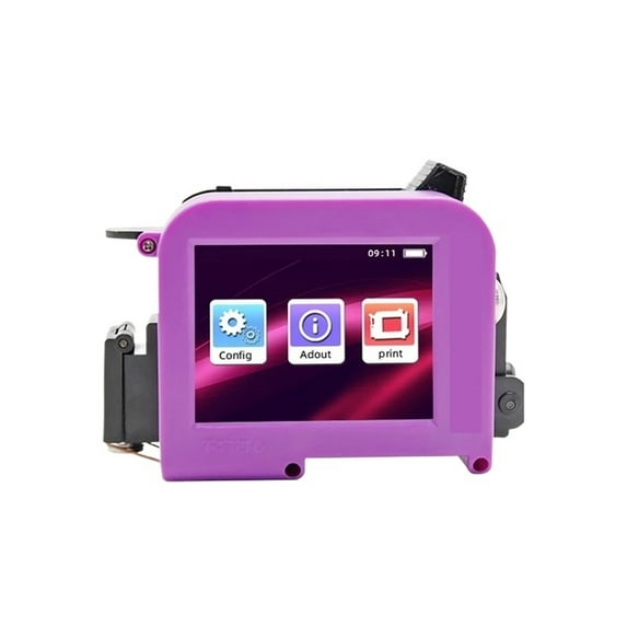 Mini Handheld Portable Label Printer Production Date QR Code Bottle Cap ...