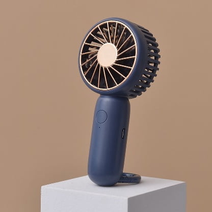 Mini Handheld Rechargeable Electric Fan, 3 Speed Settings, Portable USB ...