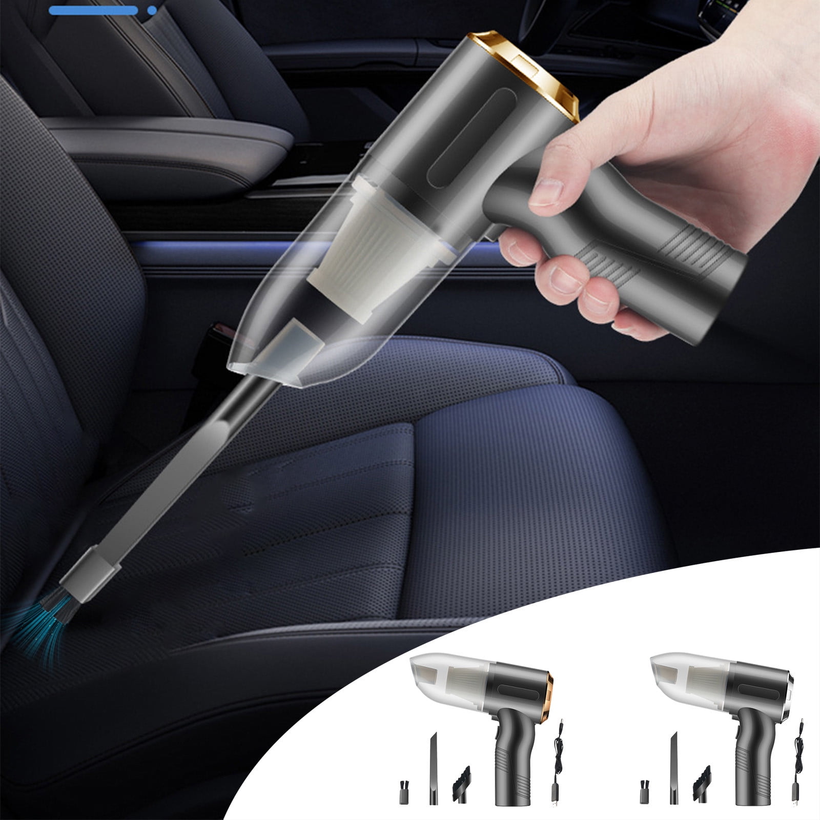 Mini Handheld Vacuum,Usb Powered Lithium Ion,Small Lightweight Design ...