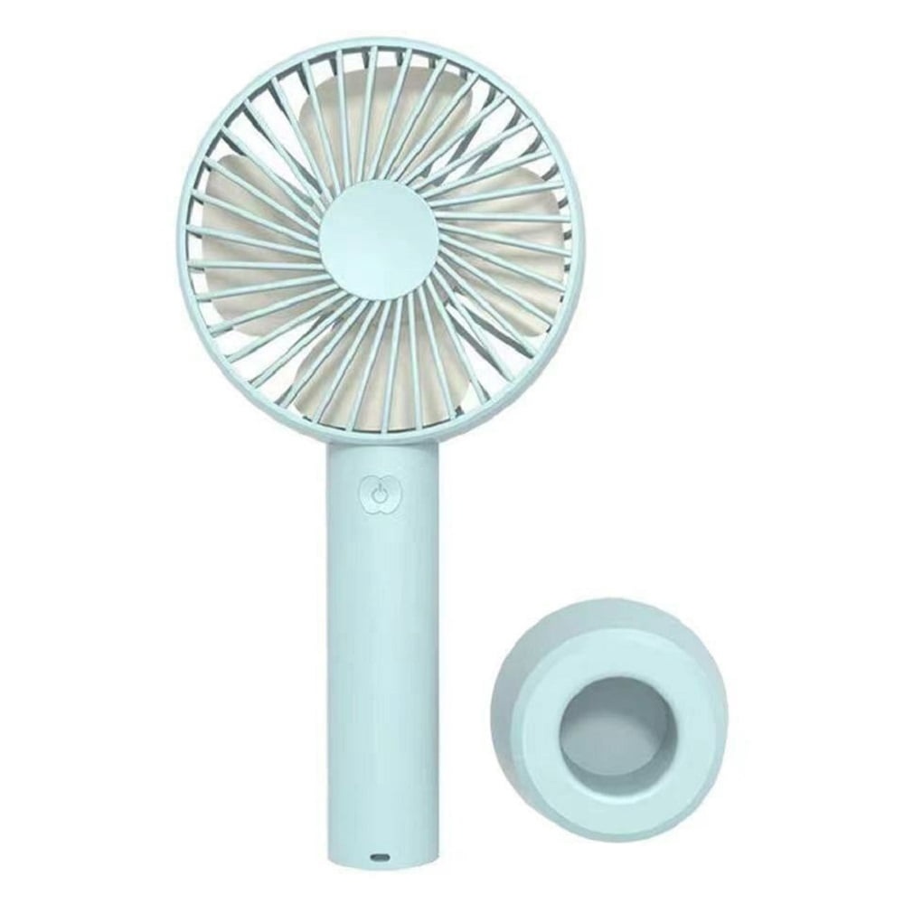 Mini Handy Fan Pocket Size Air Cooler USB w Battery Portable ...