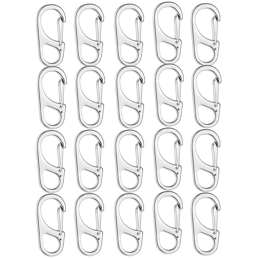 Mini Hanging Buckle, Pack of 20Pcs Metal Spring Backpack Clasps ...