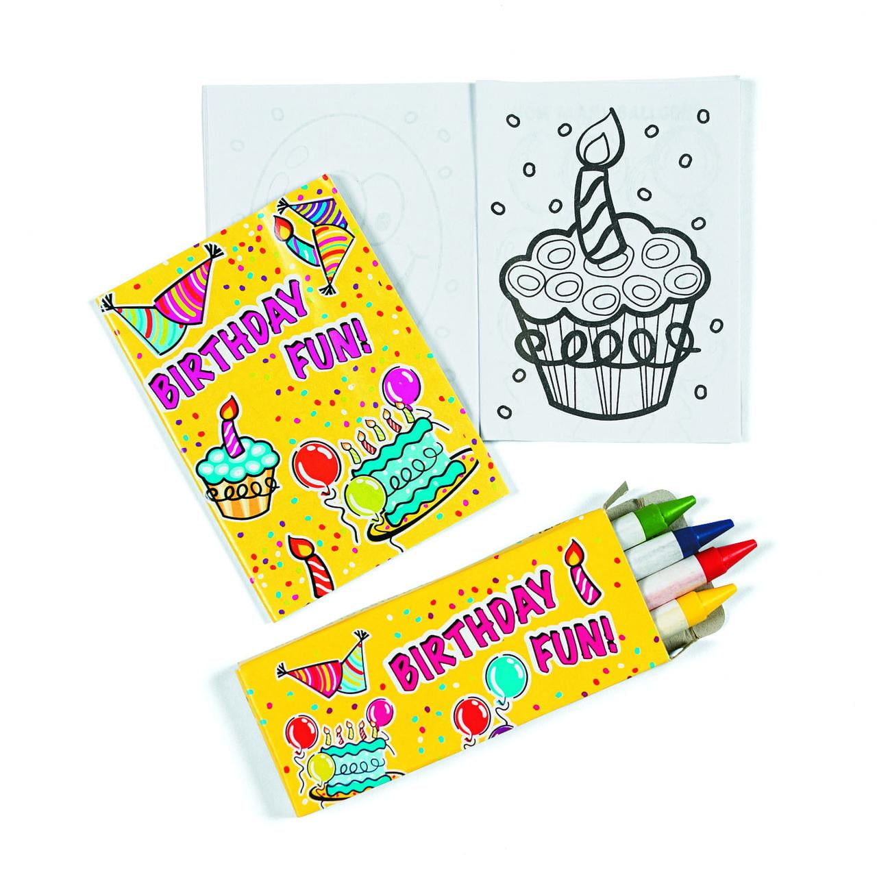 Mini Happy Birthday Activity Sets - Walmart.com