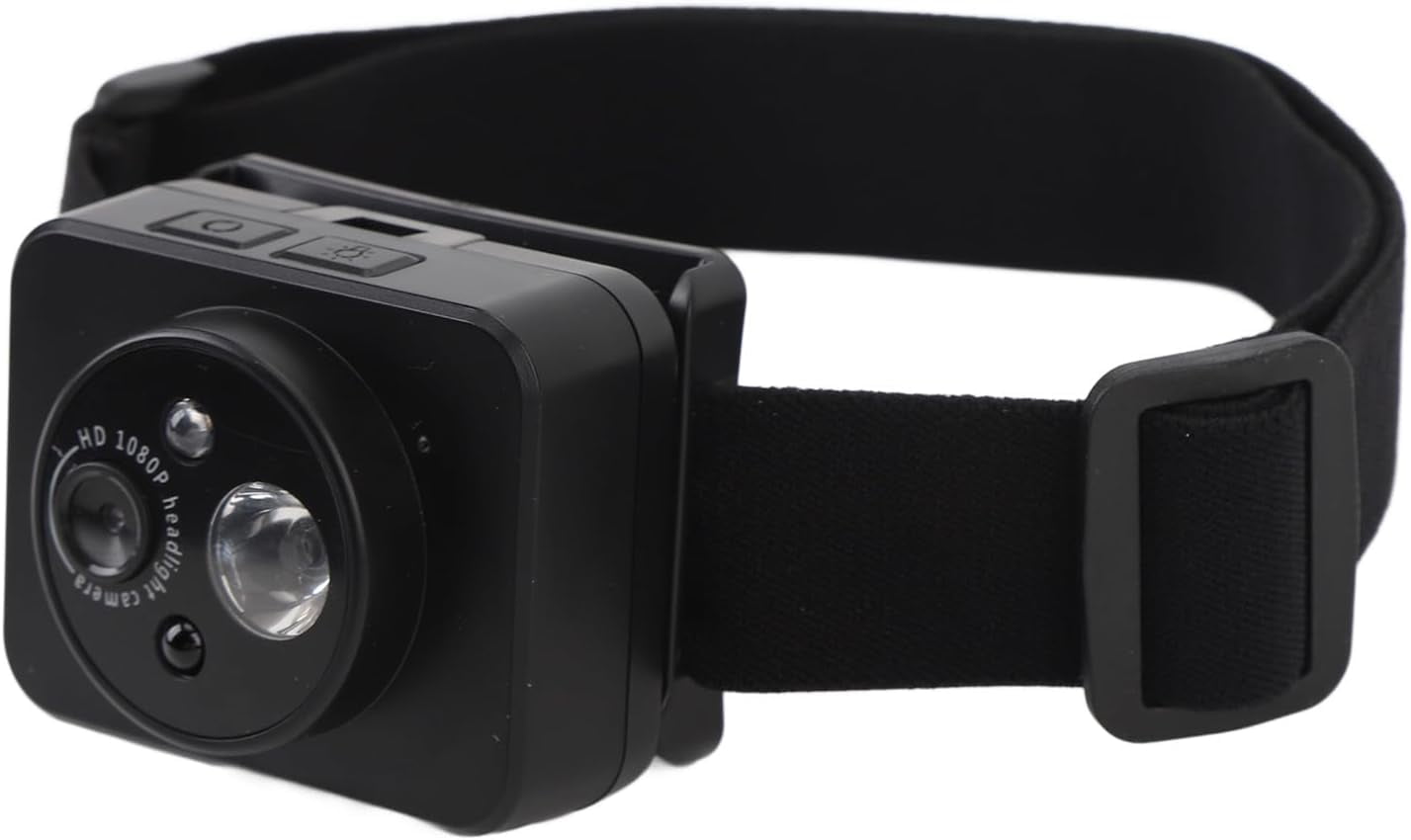 Mini Head Mounted Action Camera with Light, 2MP 1080P 45° Adjustable ...