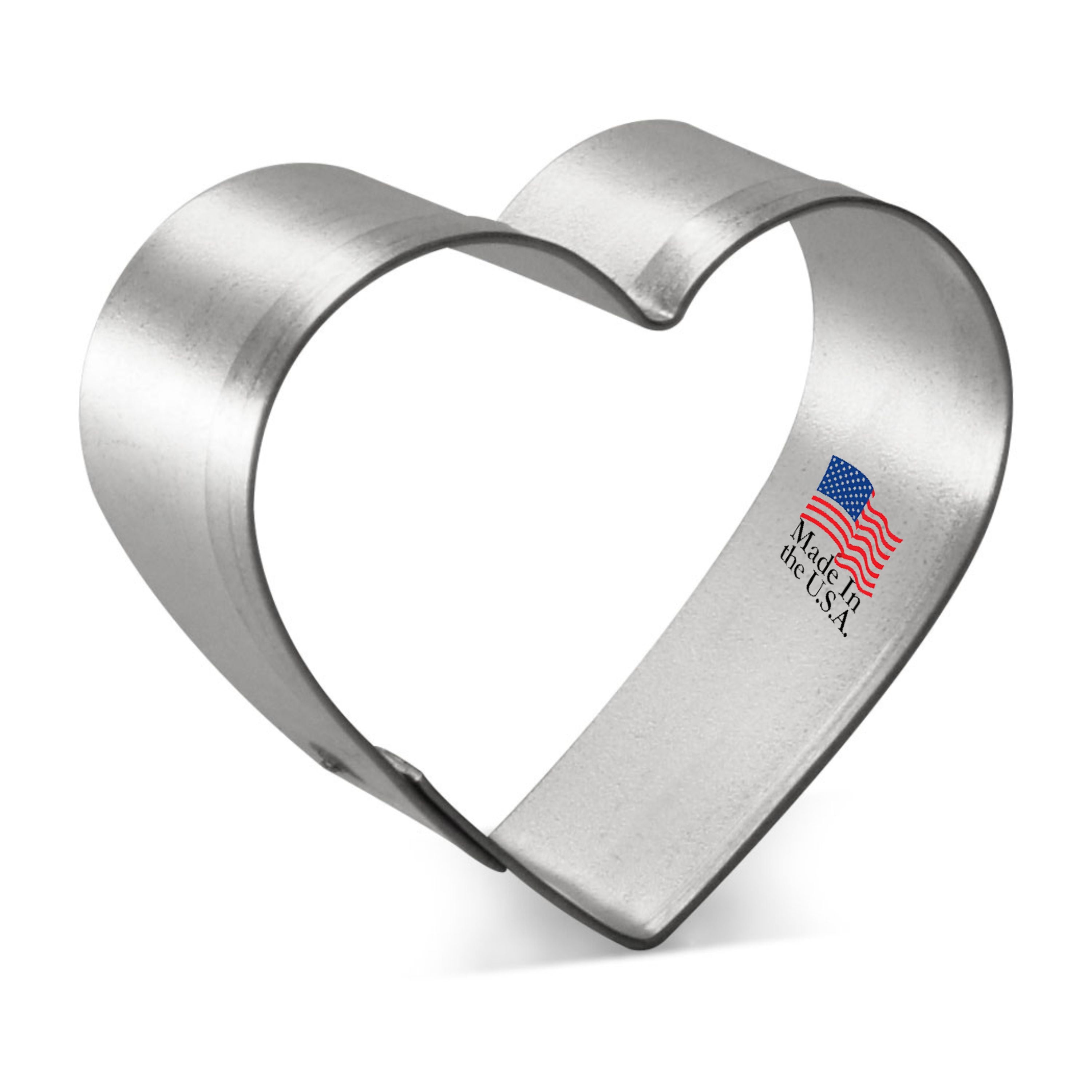 Mini Heart Cookie Cutter 1.5 in - Foose Cookie Cutters - US Tin Plate ...