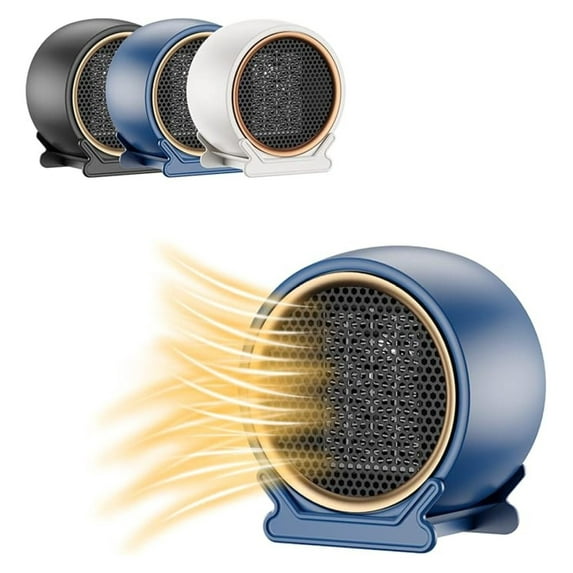 Mini Heater, 1200W Portable Space Heater for Desk, Quiet Nordic Design ...