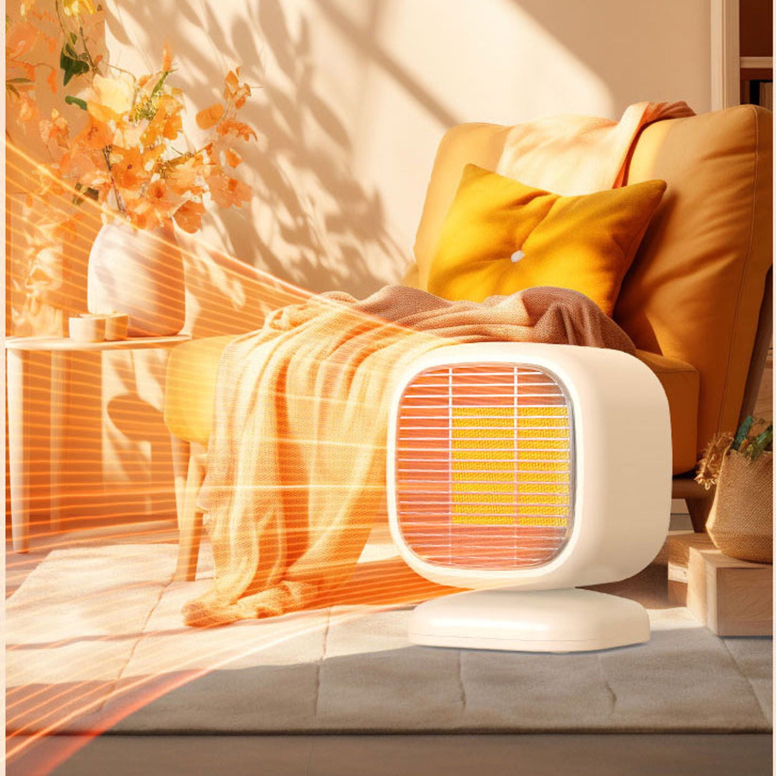 Mini Heater,Plug-in Wall Mounted,Multifunctional Timed Hot Heater ...