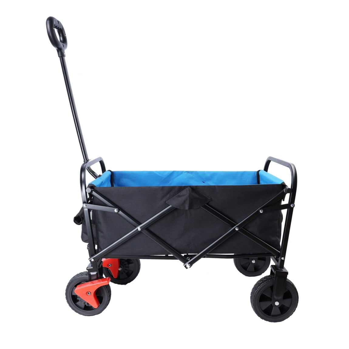 Mini Heavy Duty Foldable Wagon Carts with Brake, Compact Foldable ...