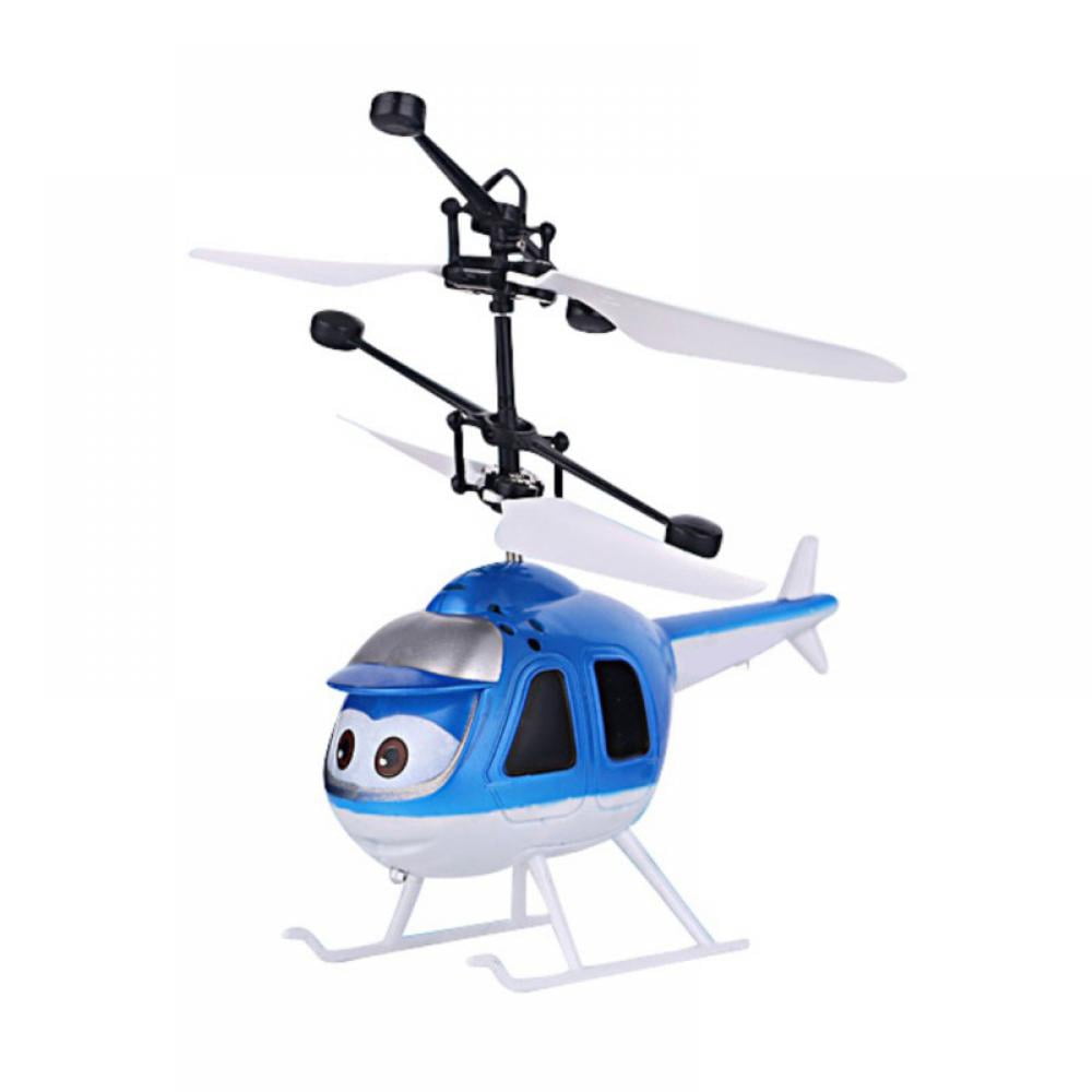 Mini Helicopter, Cute Smaller Aircraft Indoor RC Helicopter with Lights ...