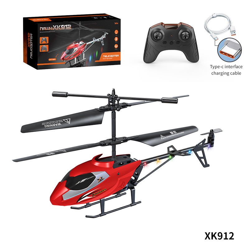 Mini Helicopter, XK912, Rc Helicopters Toys for Kids & Adults, 3.5 ...
