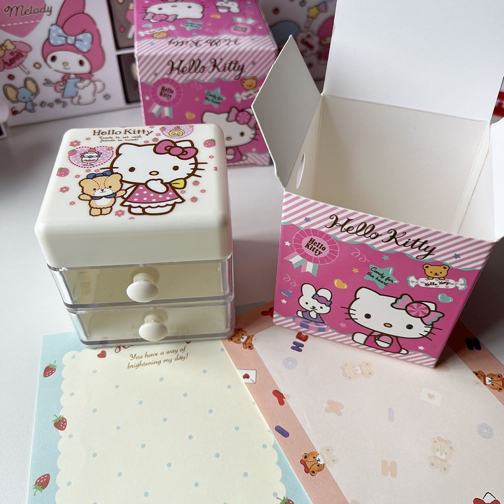 Mini Hello Kitty Organizer Anime Sanrio Cartoon Kuromi Cinnamoroll ...