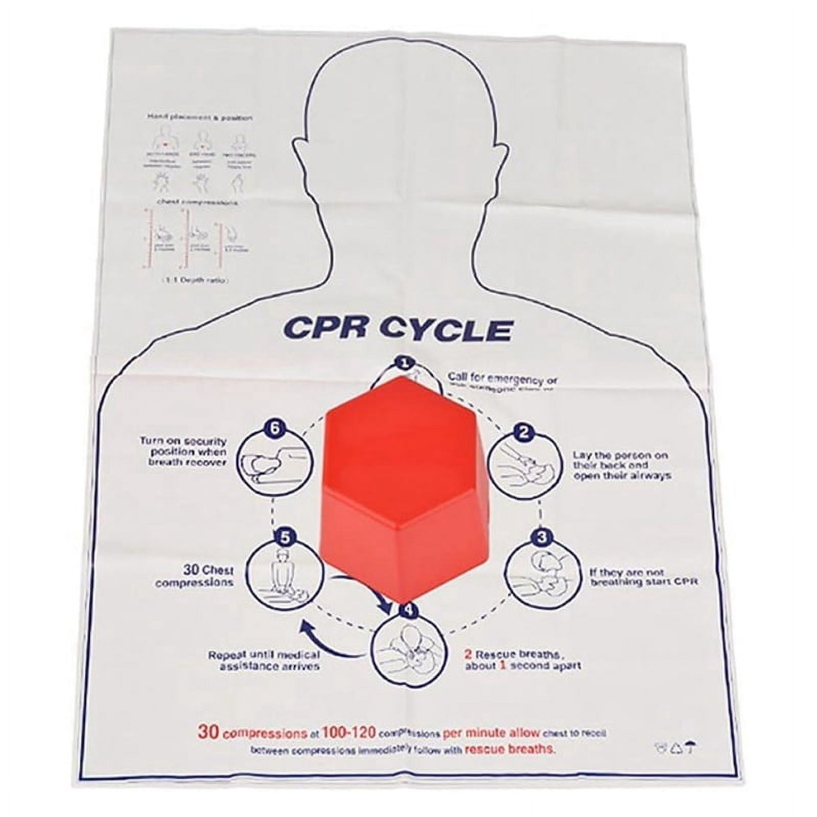 Mini Hexagon Shaped First-Aid Training Teaching Tool Body Medical Dummy ...