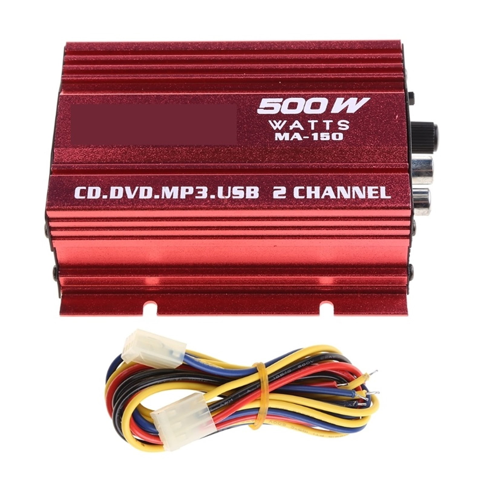 Mini Hi-Fi 500W 2 Channel Stereo Amplifier For Car Auto Motorcycle ...