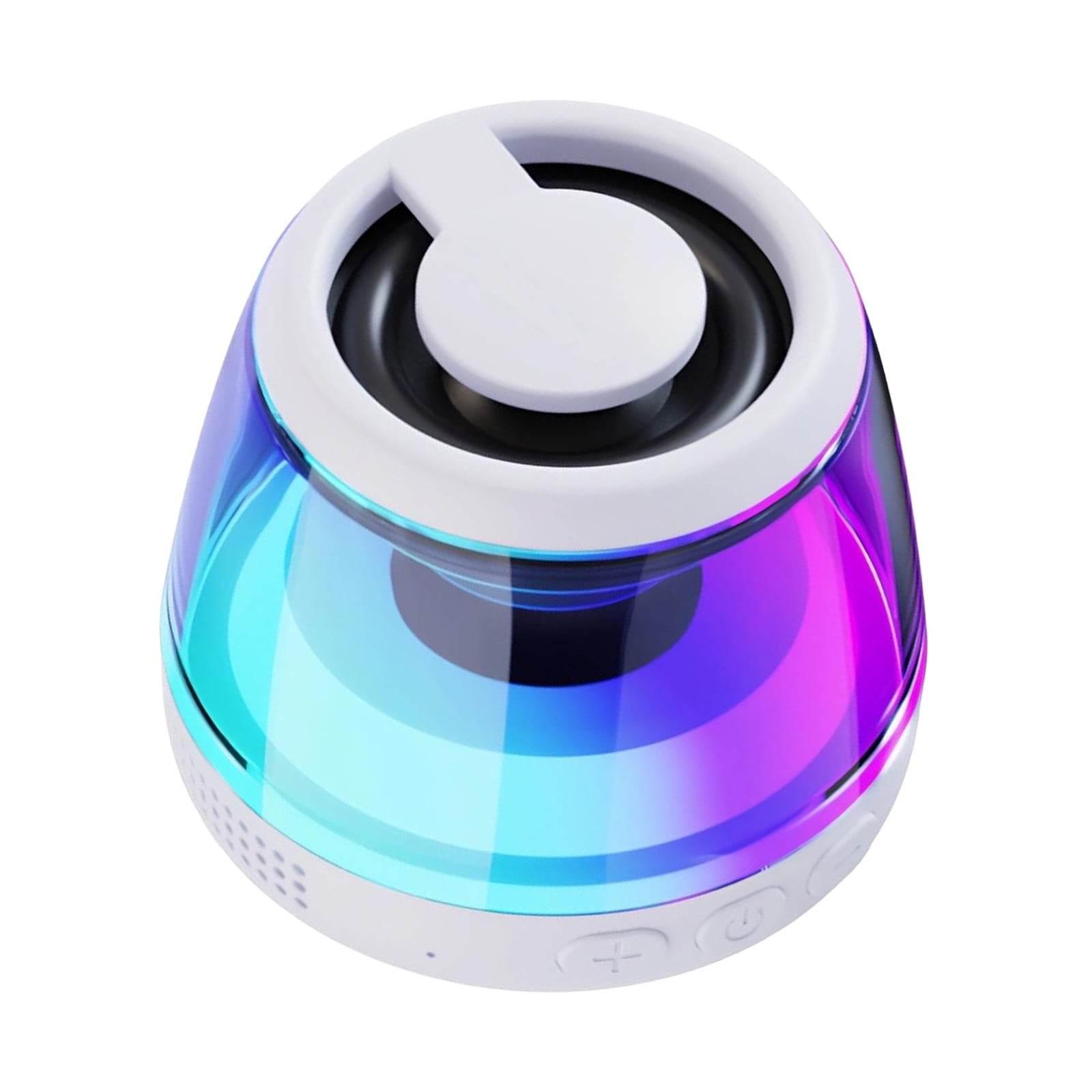 Mini Hi-Fi Portable Speaker with RGB Light, Wireless Connectivity ...