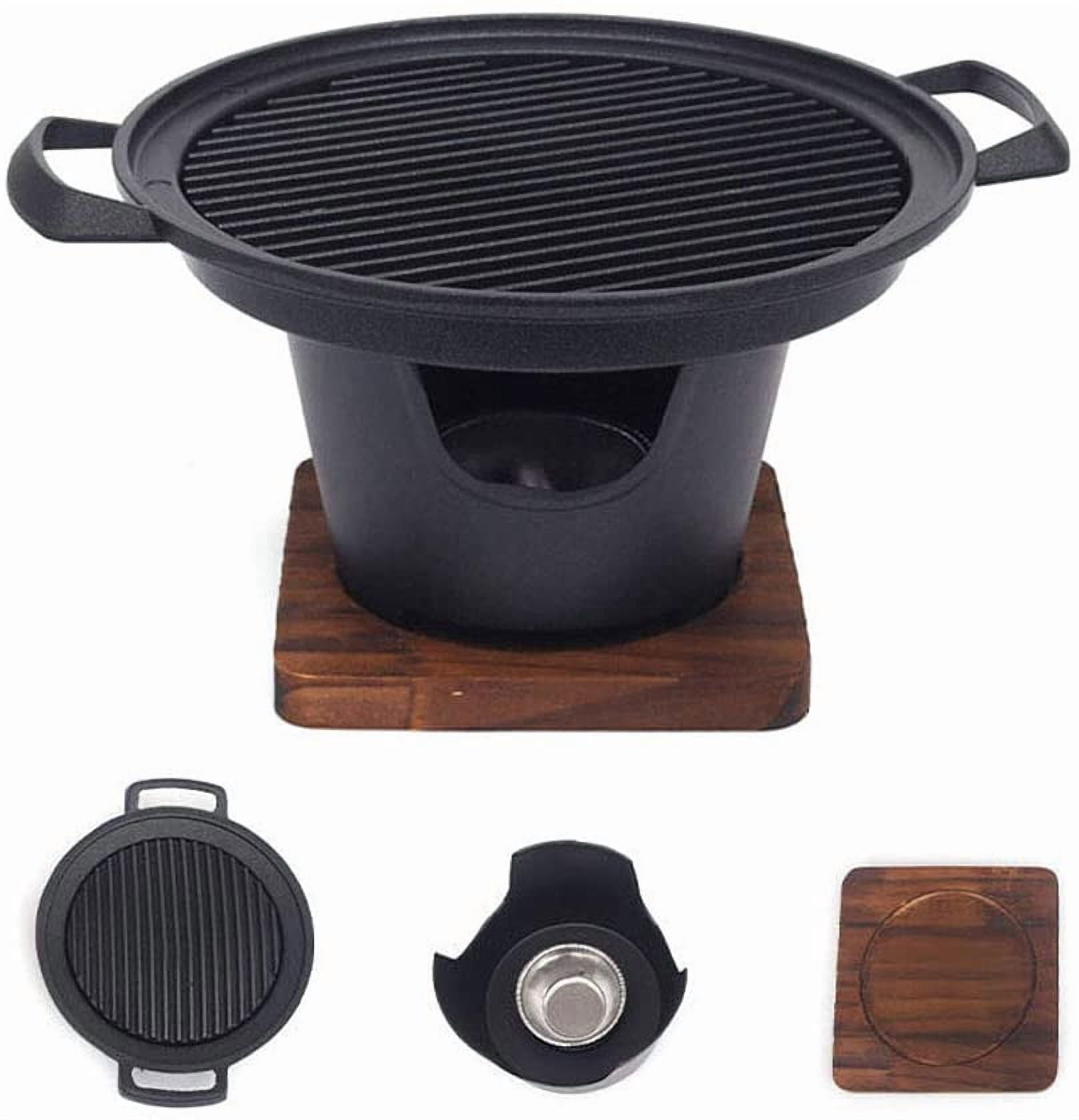 Mini Hibachi Grill BBQ Grill Charcoal Grill Alcohol Barbecue Stove ...