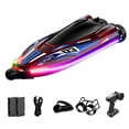 Mini High-Speed Dual Brushless Motor RC Boat for Adults, 2.4G ...