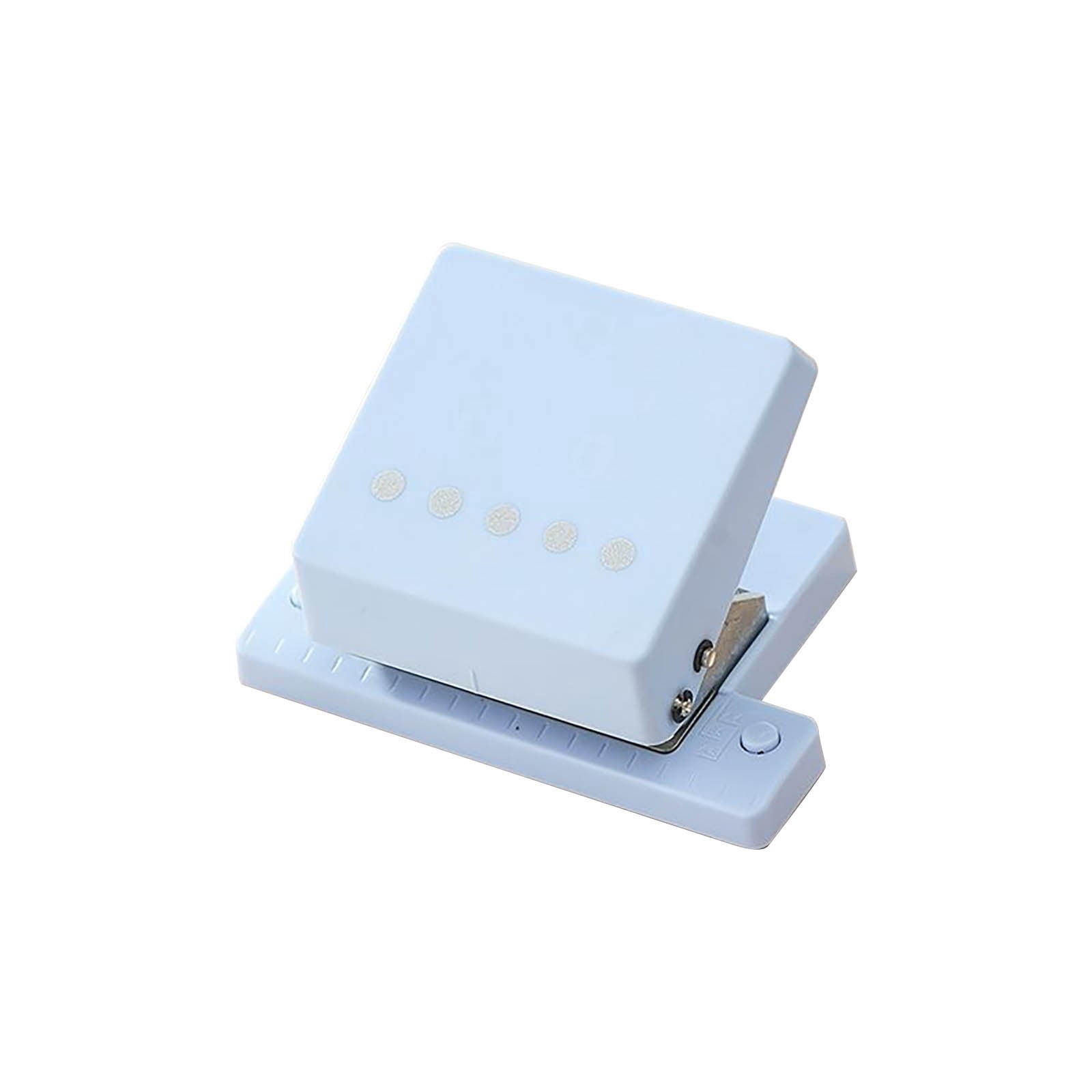 Mini Hole Puncher, Portable Hole Punch with 5 Sheet Capacity, for Id ...