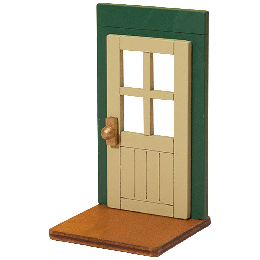 Mini Home Door Tiny Door Furniture Mini Door Miniature Decorative Tiny ...