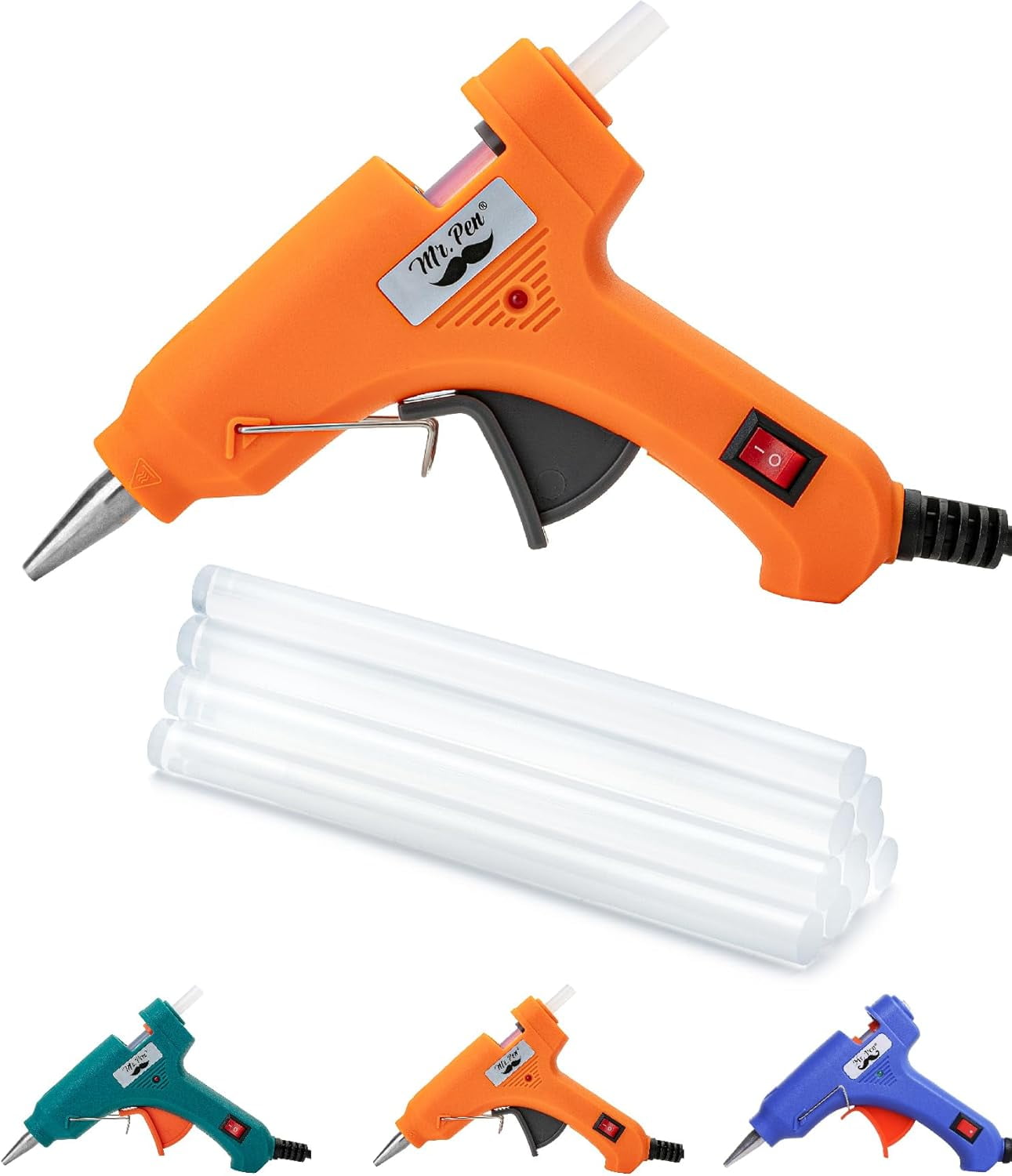 - Mini Hot Glue Gun and Sticks Set Heavy Duty Glue Gun with 10 pcs ...