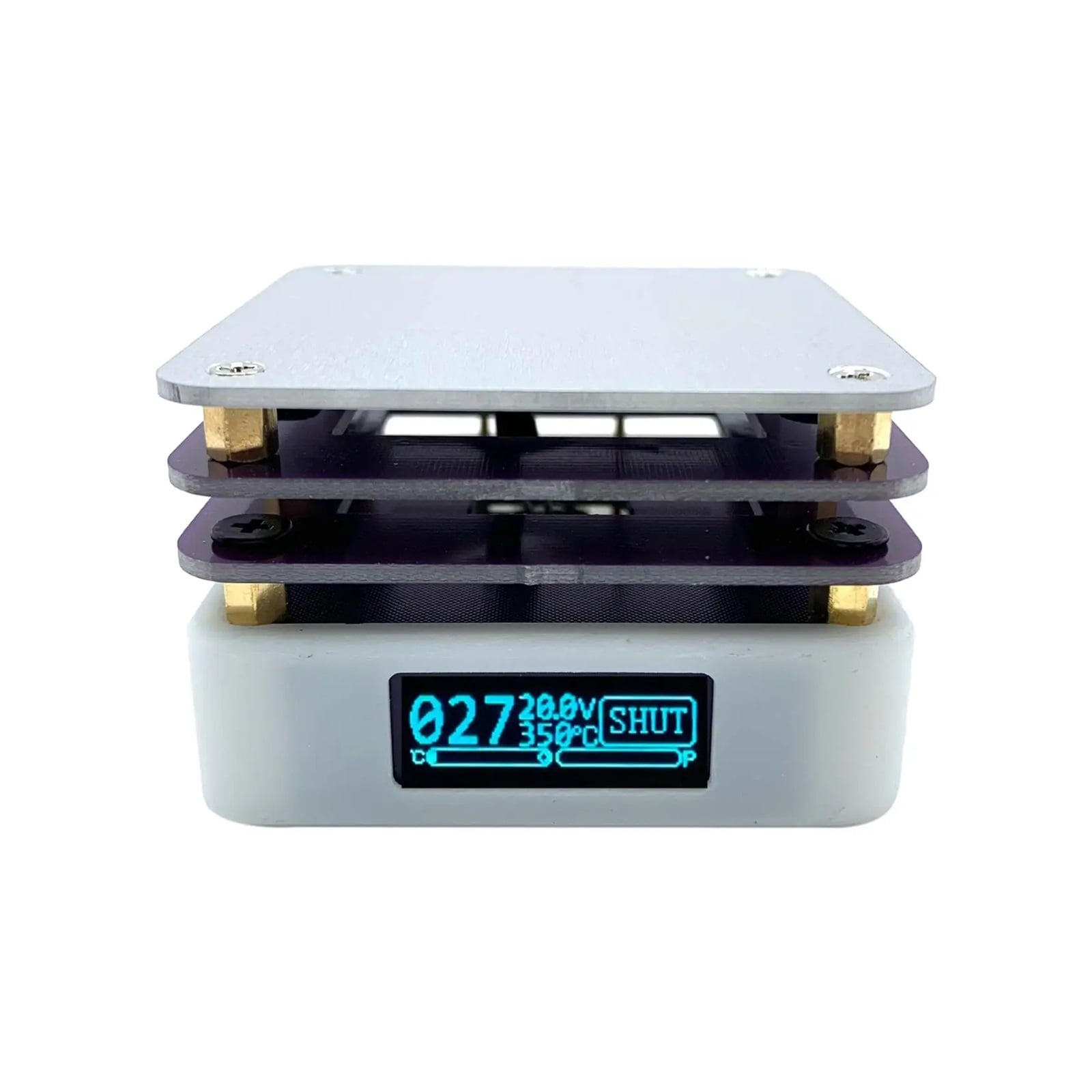 Mini Hot Plate 65W Portable LCD Display PCB Board Soldering Welder Hot ...