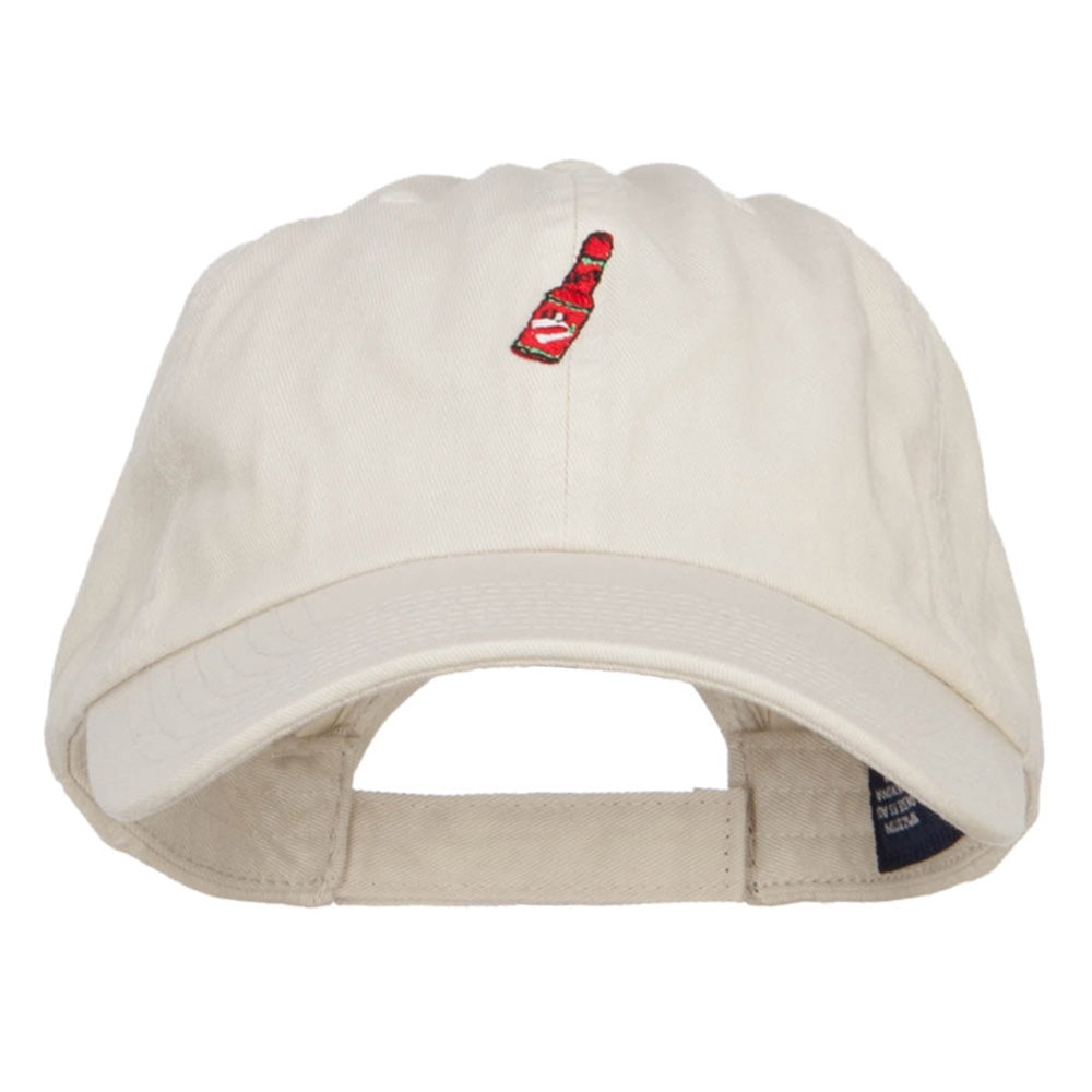 Mini Hot Sauce Embroidered Low Cap - Putty OSFM - Walmart.com