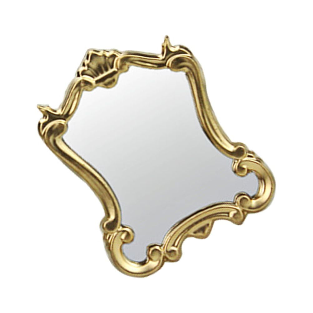 Mini House Mirror Model European Retro Mirror Mini House Layout Scene ...