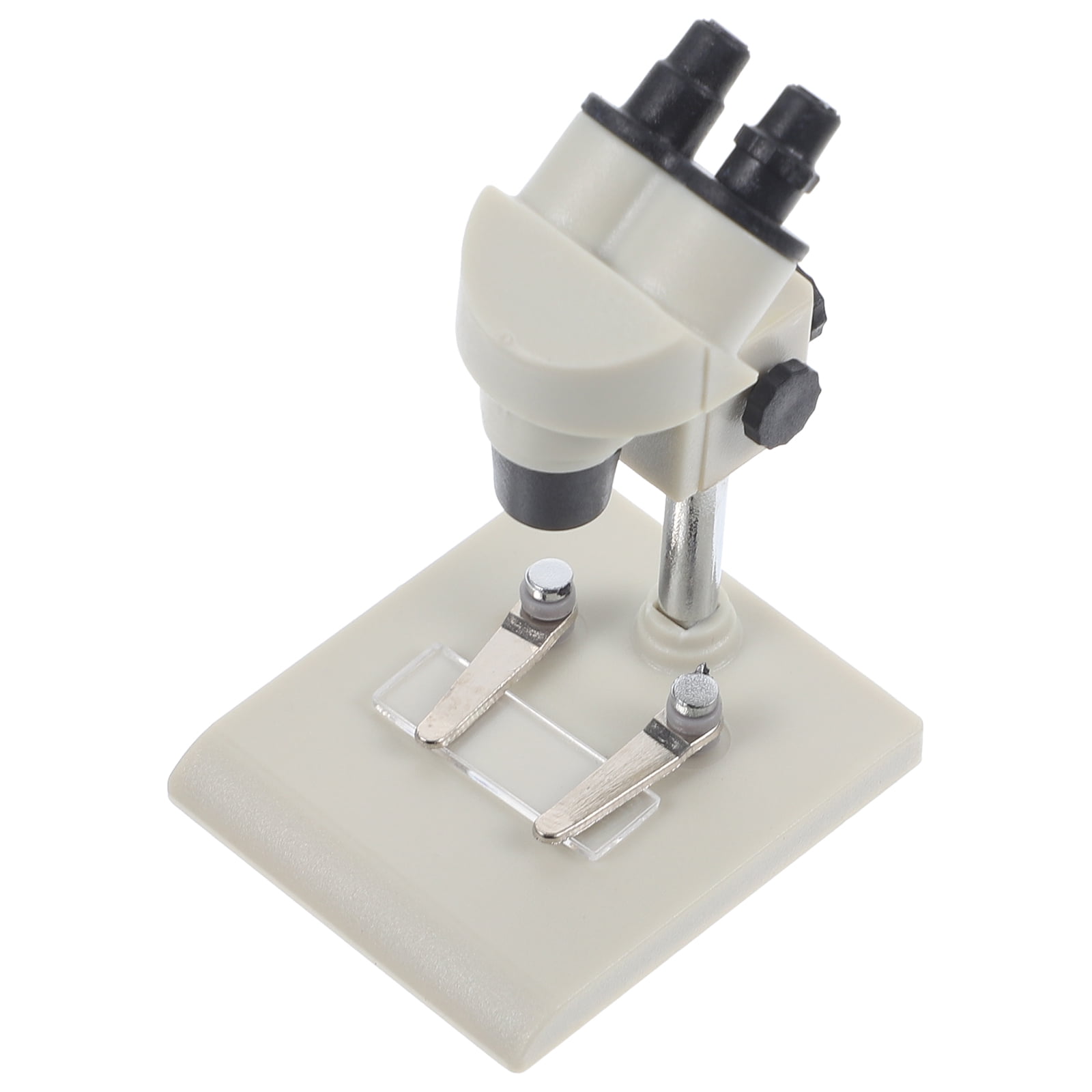 Goohochy Handheld Portable Mini Microscope Toy Decorative White 1pcs