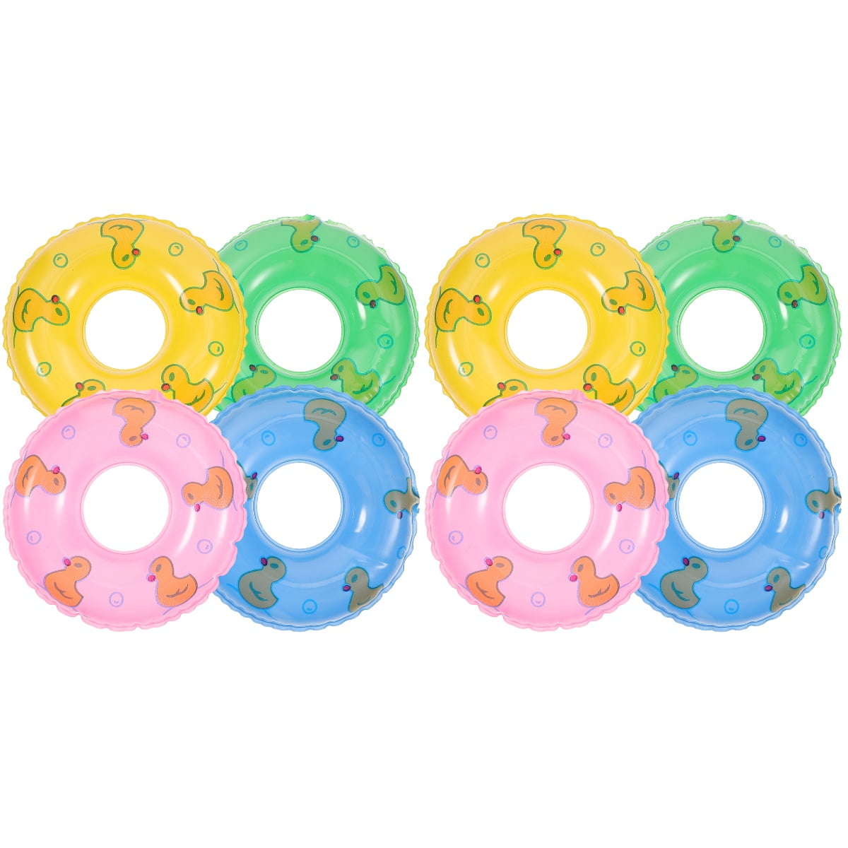 Mini House Swimming Rings,30 Pcs Mini Swim Rings Props Mini House ...