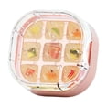 Mini Household Tray with Press Release Design Nine Grid Mold for Quick ...
