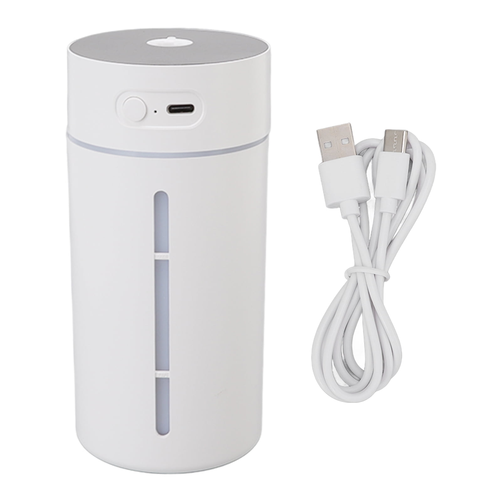 Mini Humidifier 250ml USB Charge Projector Light Cool Visible Water ...