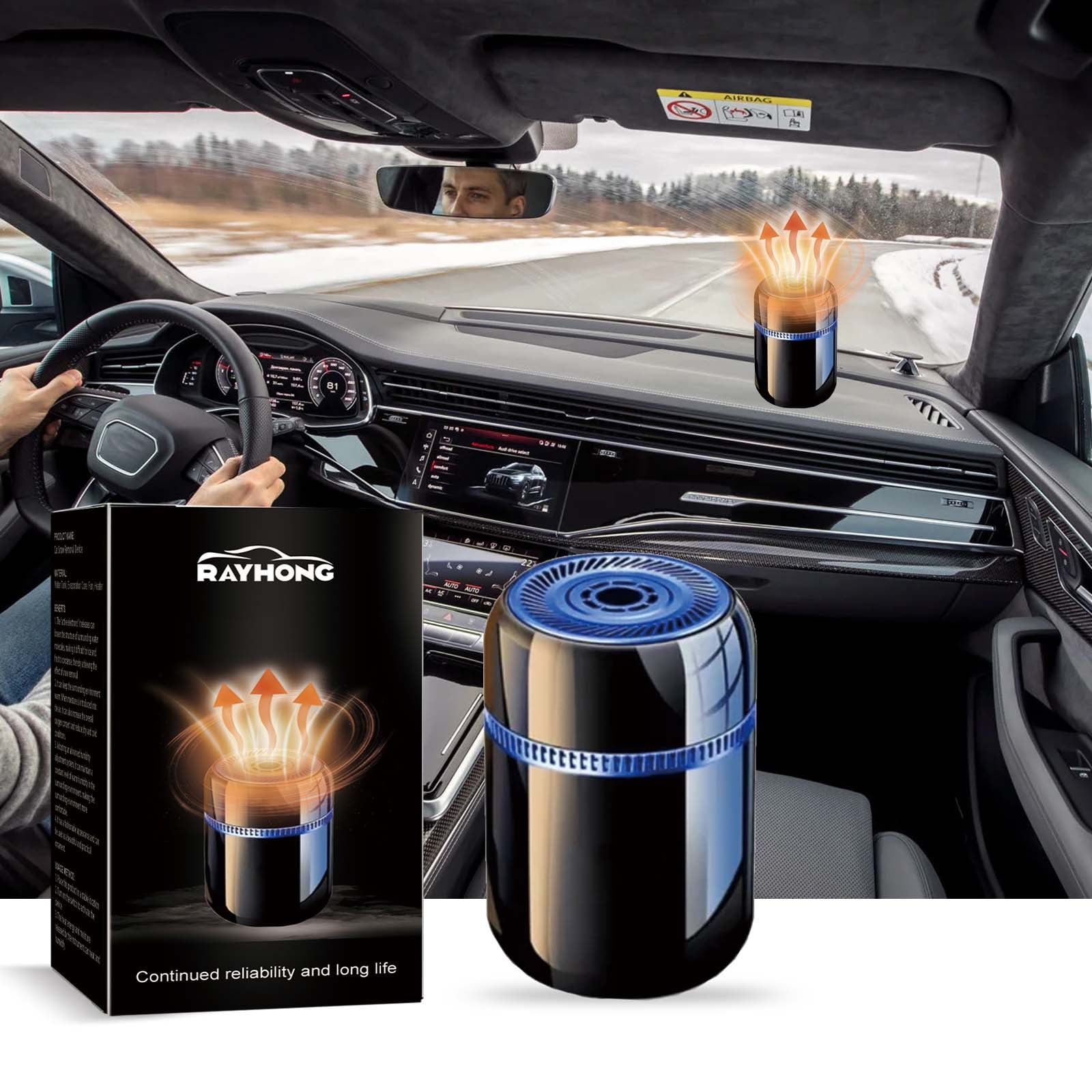 Mini Humidifier for Car, Diffuser Humidifier In-Car,Heating ...