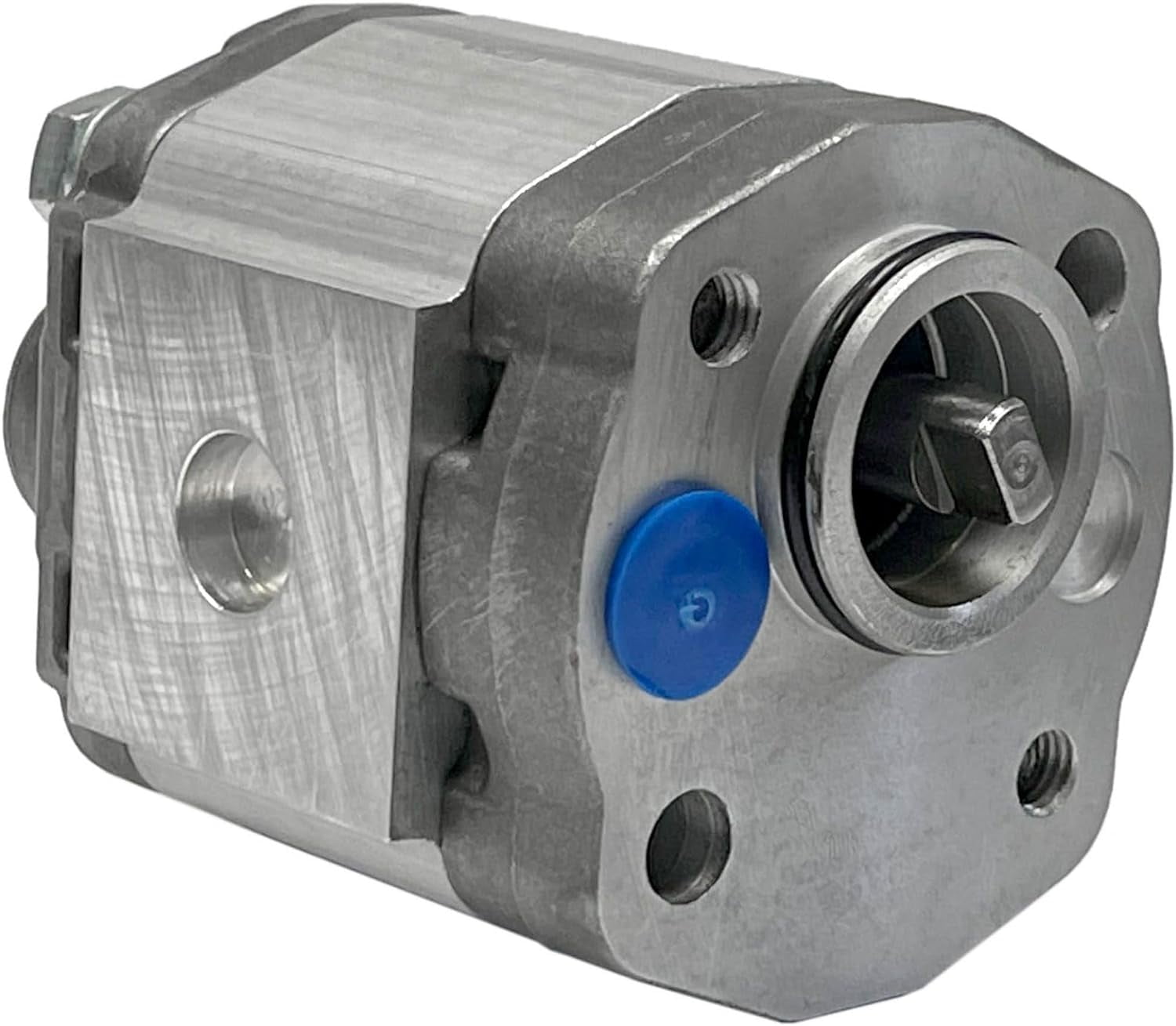 Mini Hydraulic Gear Pump Flat Shaft 1.2 CC, 0.95 GPM, CCW Rotation ...