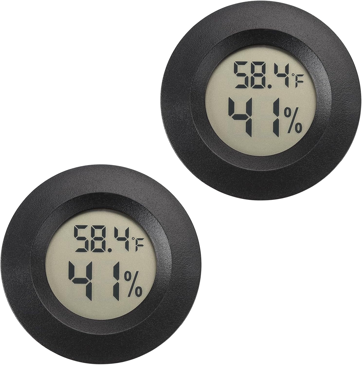 Mini Hygrometer Thermometer Digital Humidity Meter Indoor/Outdoor ...
