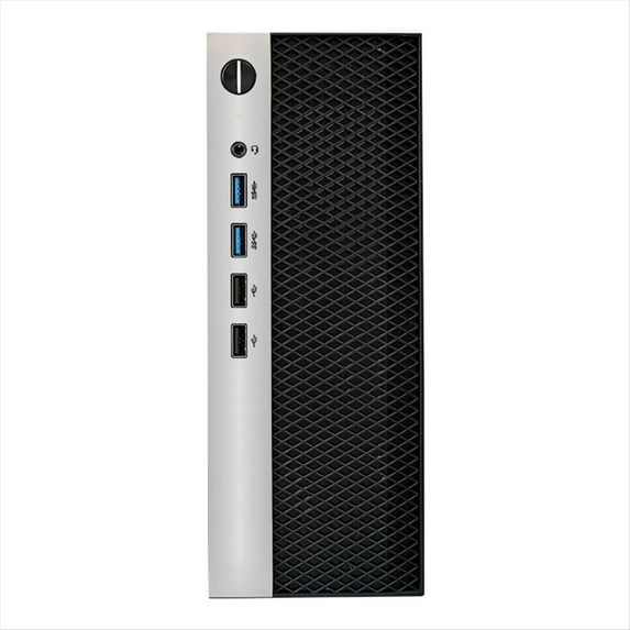 Mini ITX Computer Case HTPC Chassis with 4XUSB Support 1U PSU ...