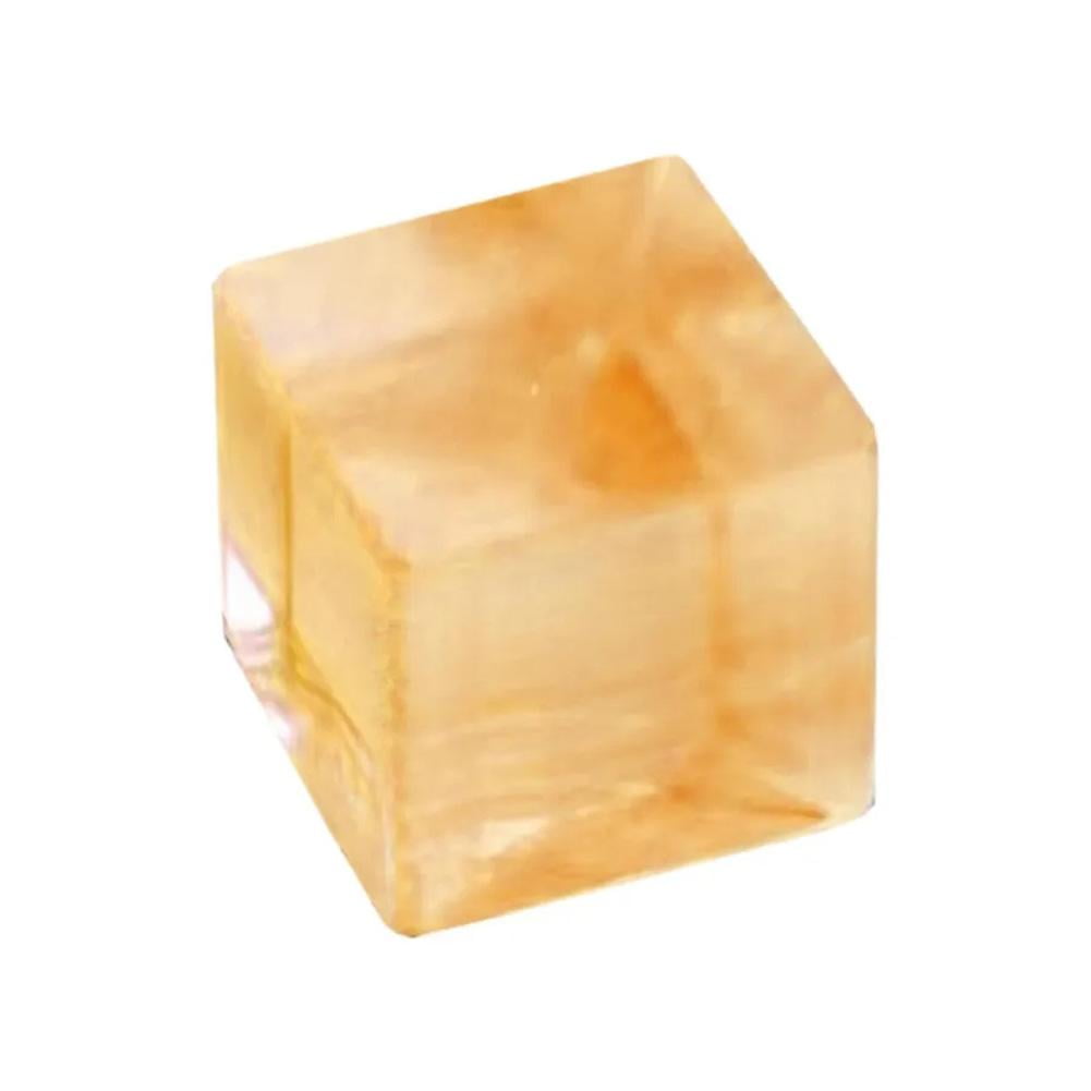 Mini Ice Block Toy Stress Ball Toy New Transparent Cube Fidget\ N0X7 ...